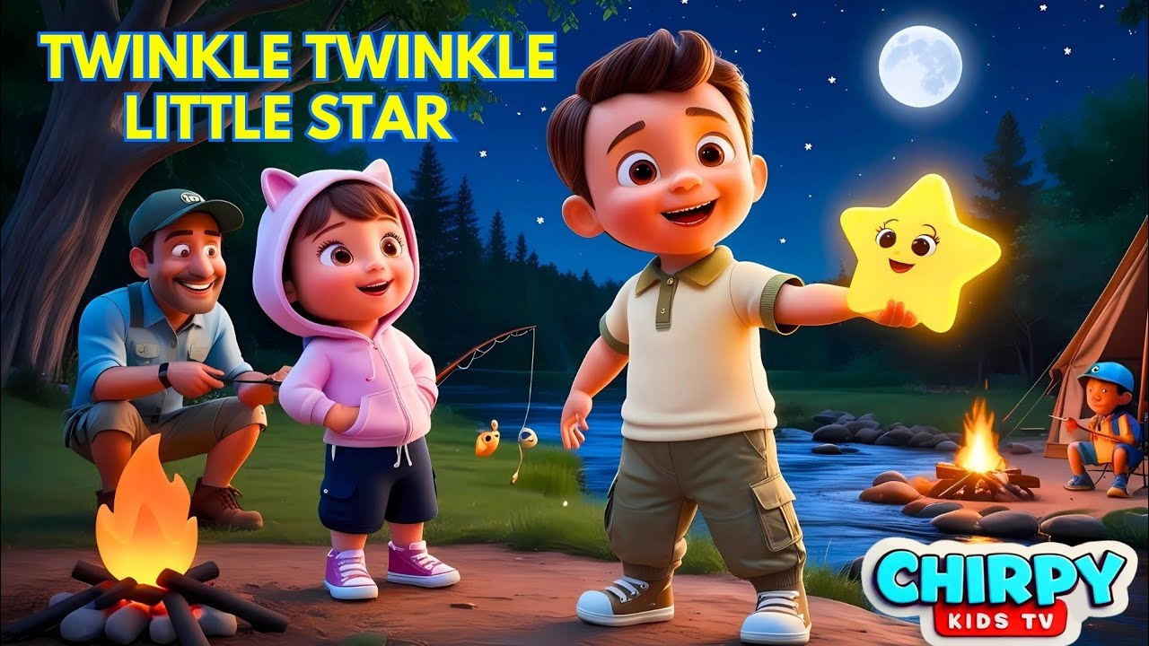 Twinkle Twinkle Little Star | Fishing & Camping | Lullaby | Nursery ...