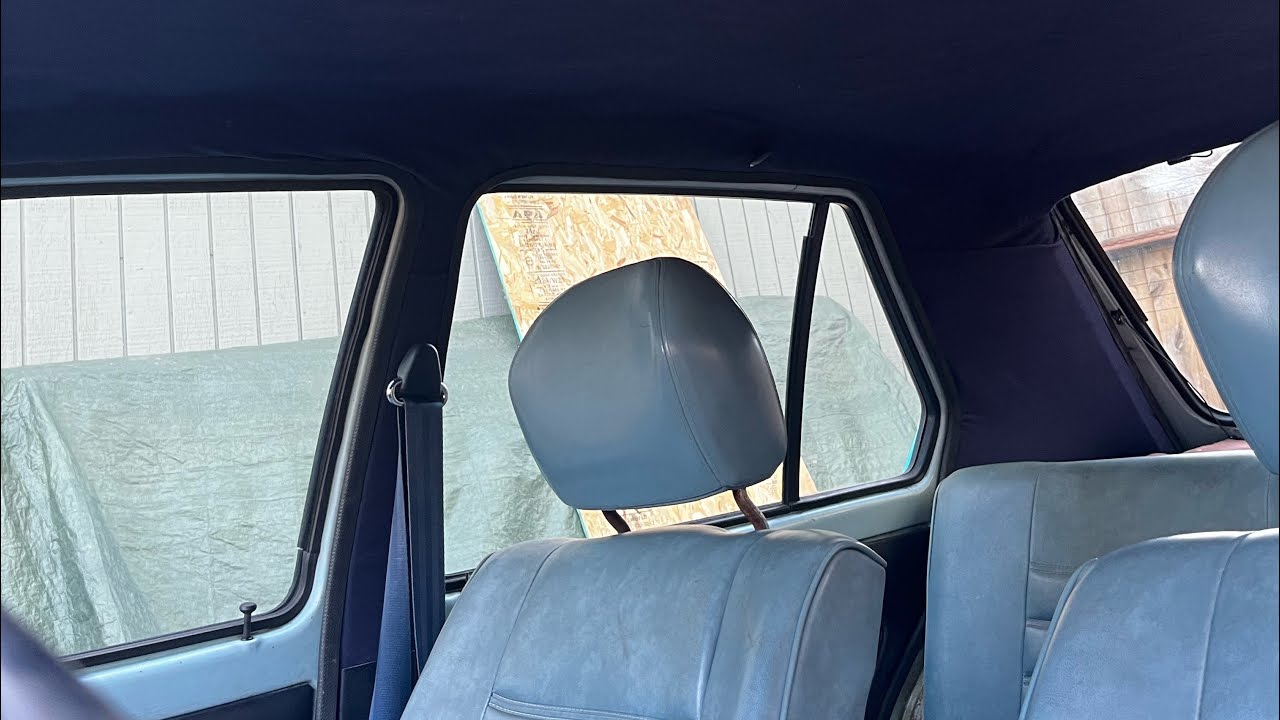 How to: MK1 rabbit headliner board and install - YouTube