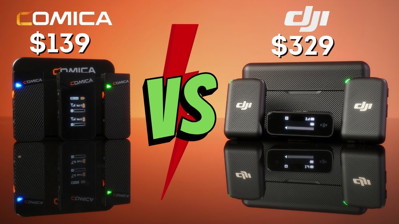 Comica Vimo C3 vs DJI Wireless | Best Wireless Lav For YouTube? - YouTube