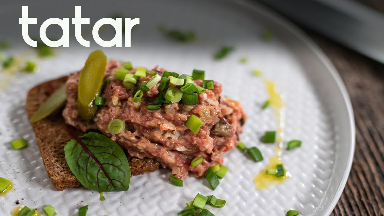 Idealny TATAR WOŁOWY po polsku - jak zrobić? [POSMAKUJ POLSKI] - YouTube