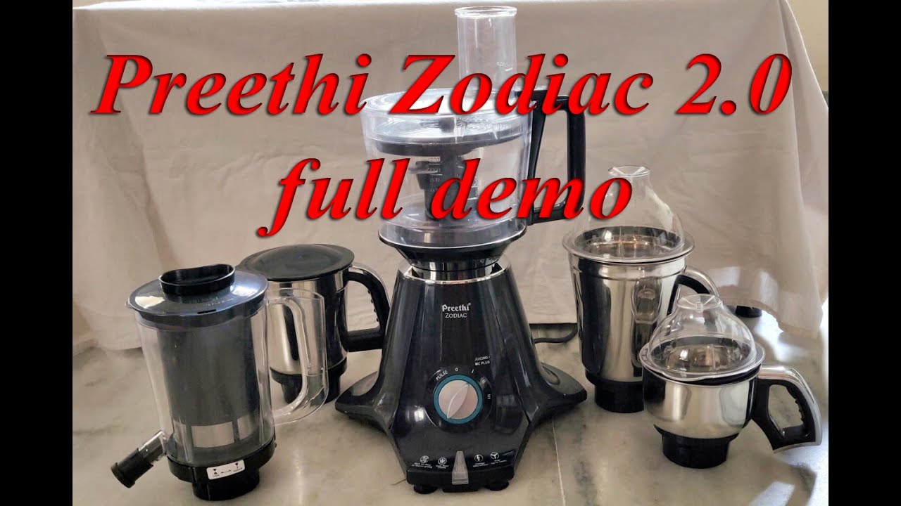 Preethi Zodiac 2.0 Food Processor hidden feature & demo #demo #mixer # ...
