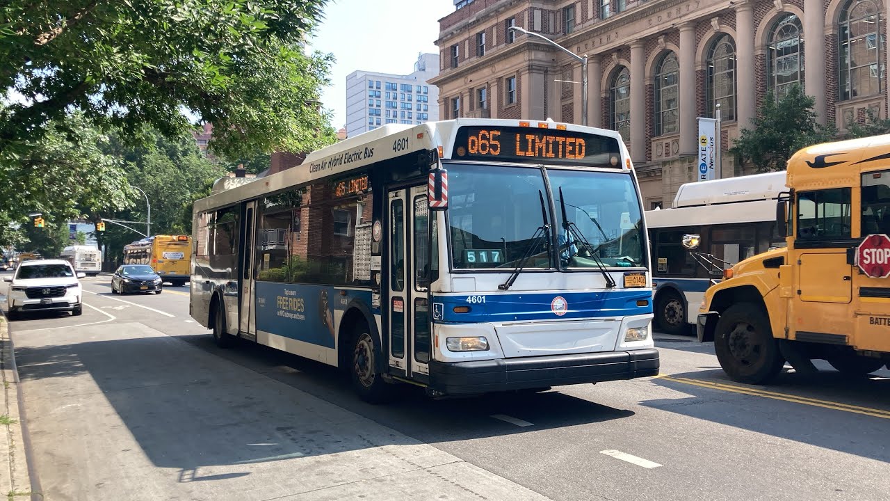 ᴴᴰ MTA Bus: 2009/2011 Orion VII NG/New Flyer C40LF #4601/#208 on the ...