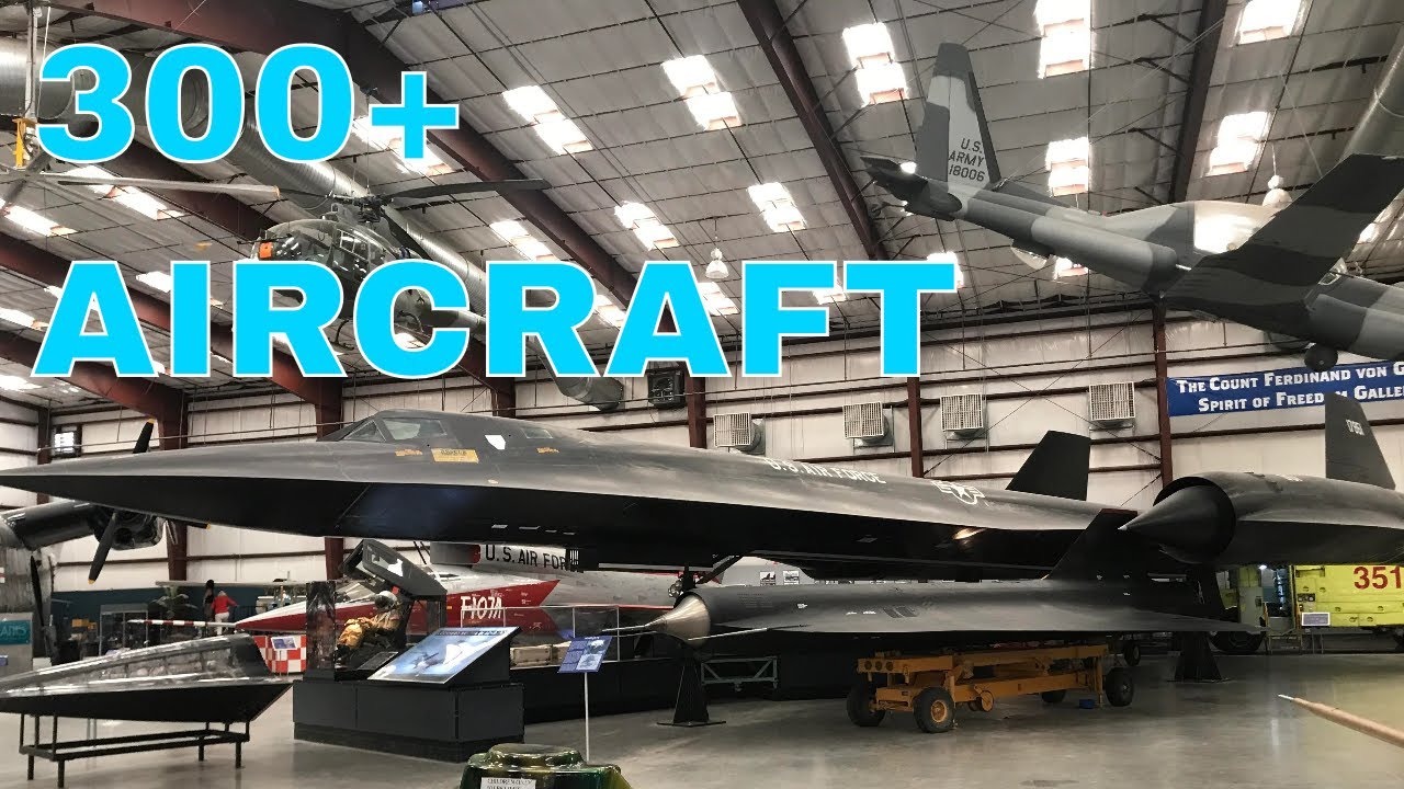 WORLD'S LARGEST AVIATION COLLECTION | 300+ PLANES, SR71, JETS, BLUE ...