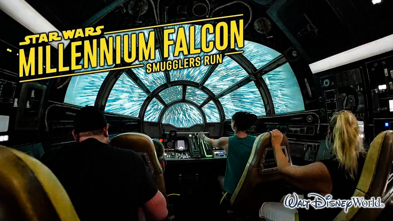 Millennium Falcon Smugglers Run 4K POV Walt Disney World 2023 03 22 ...