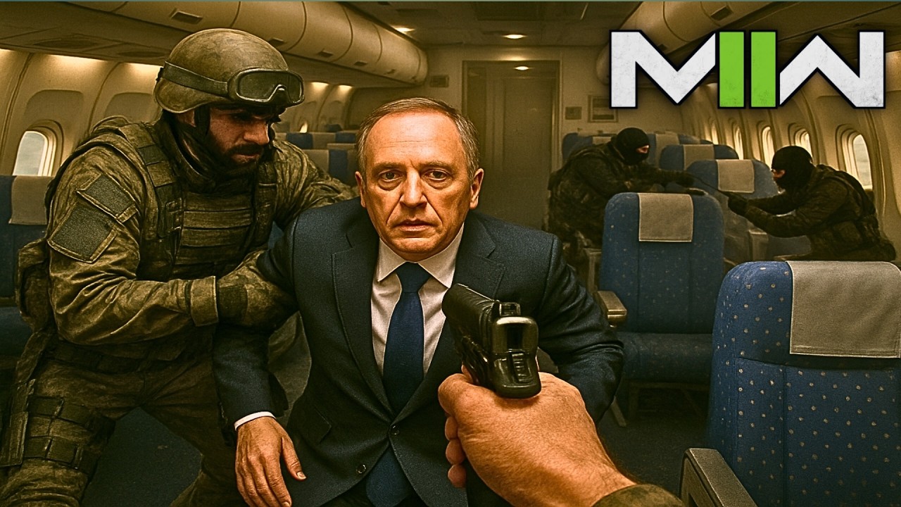 Saving Russian President From Terrorist Attack | COD MW 3 | Veteran ...