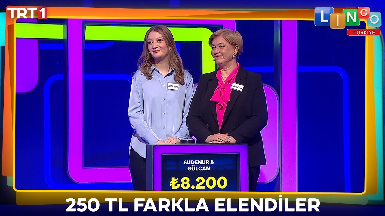 Sudenur & Gülcan yalnızca 1 harflik farkla veda eden ekip oldu | Lingo ...