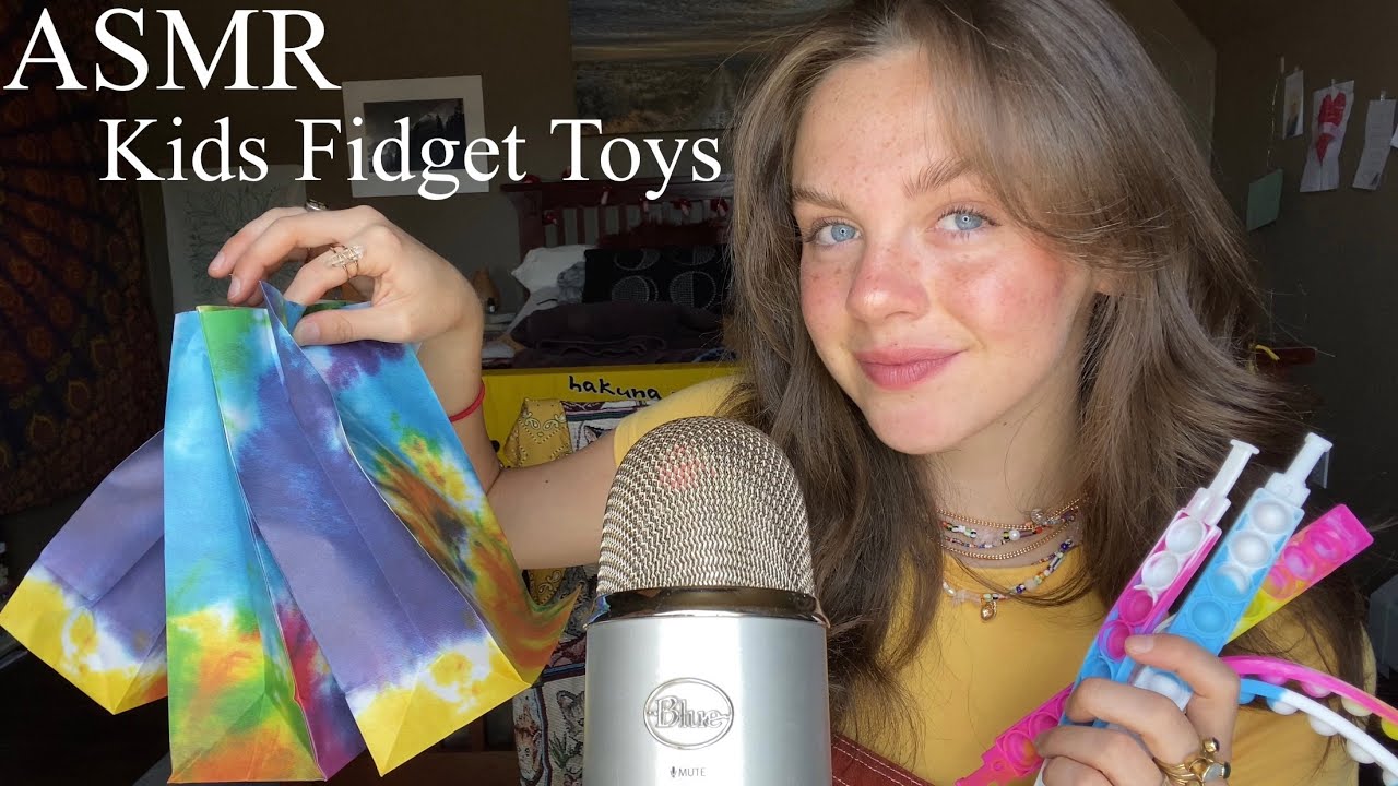 ASMR Kids Fidget Toys & Triggers! (Making Gift Bags) - YouTube