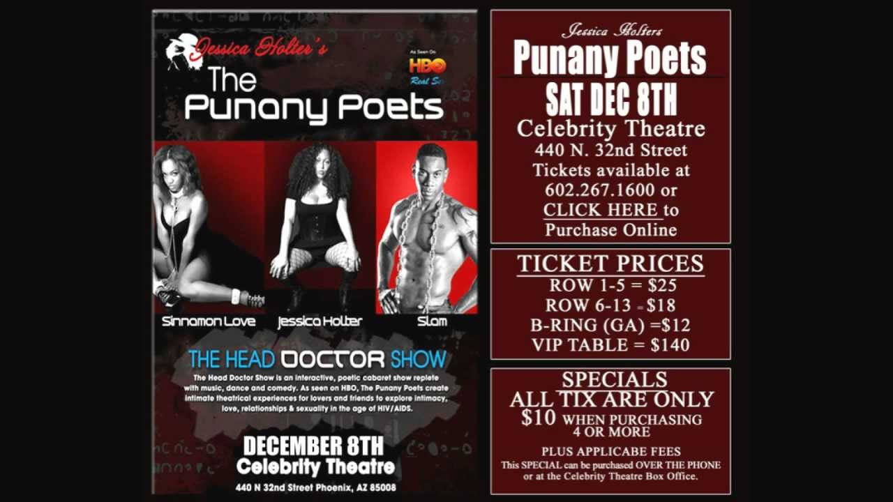 Punany Poets - Saturday Dec 8th - Celebrity Theatre - YouTube