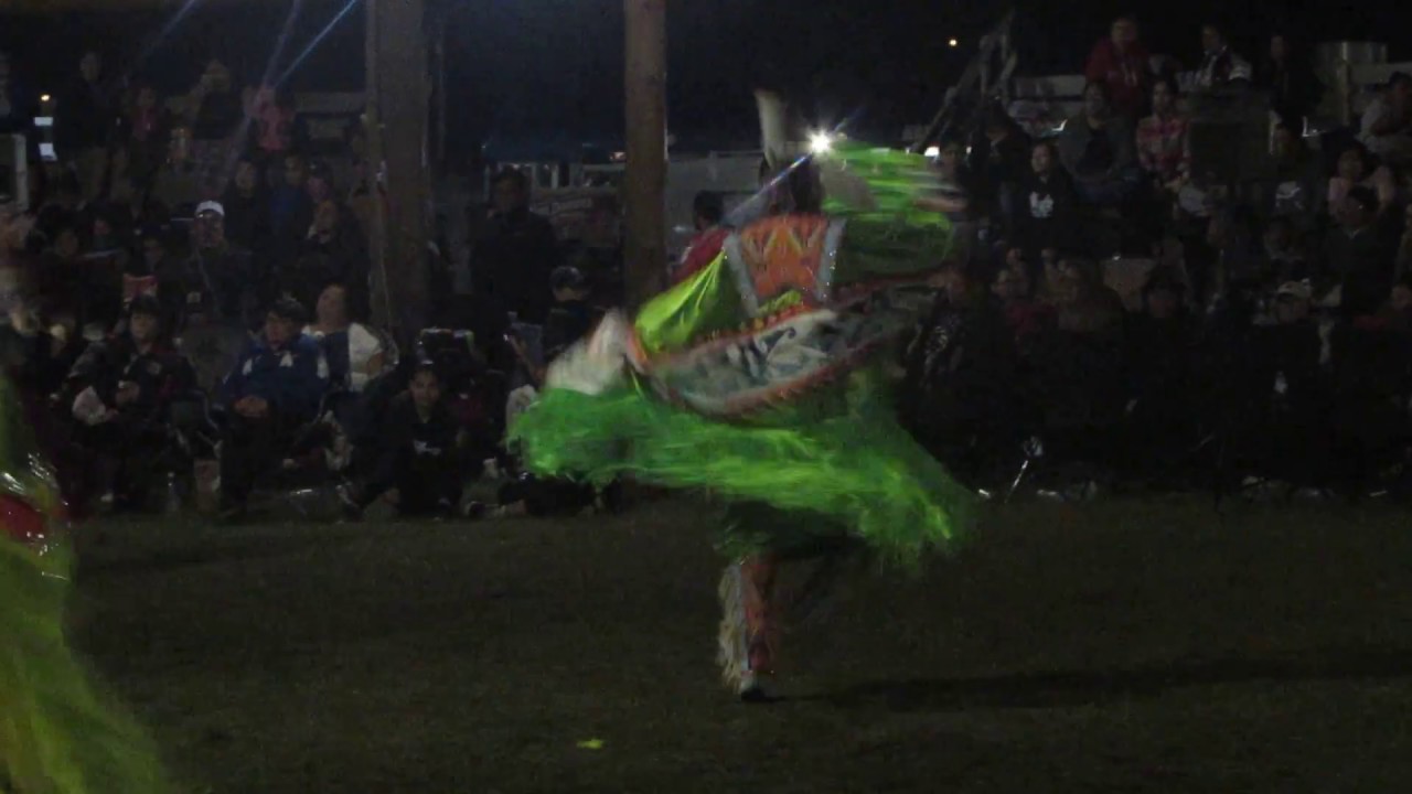 Thunderchild Powwow 2018 Jr. Womens Fancy ft. Laryn Oaks *CROW HOP ...