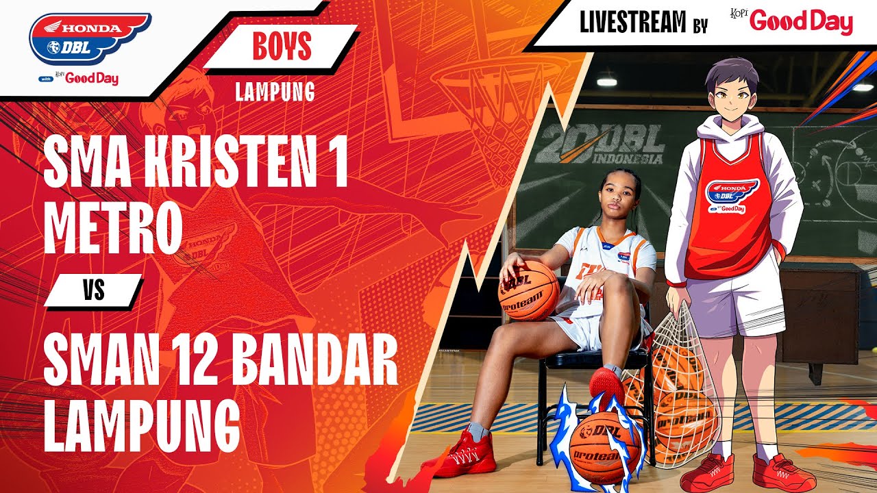 SMA KRISTEN 1 METRO vs SMAN 12 BANDAR LAMPUNG - YouTube
