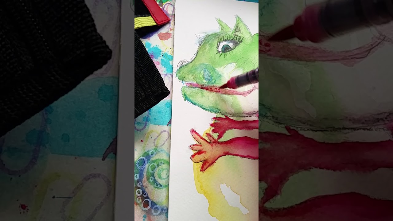 Playing with watercolours 2. Making most of your water colour games ...