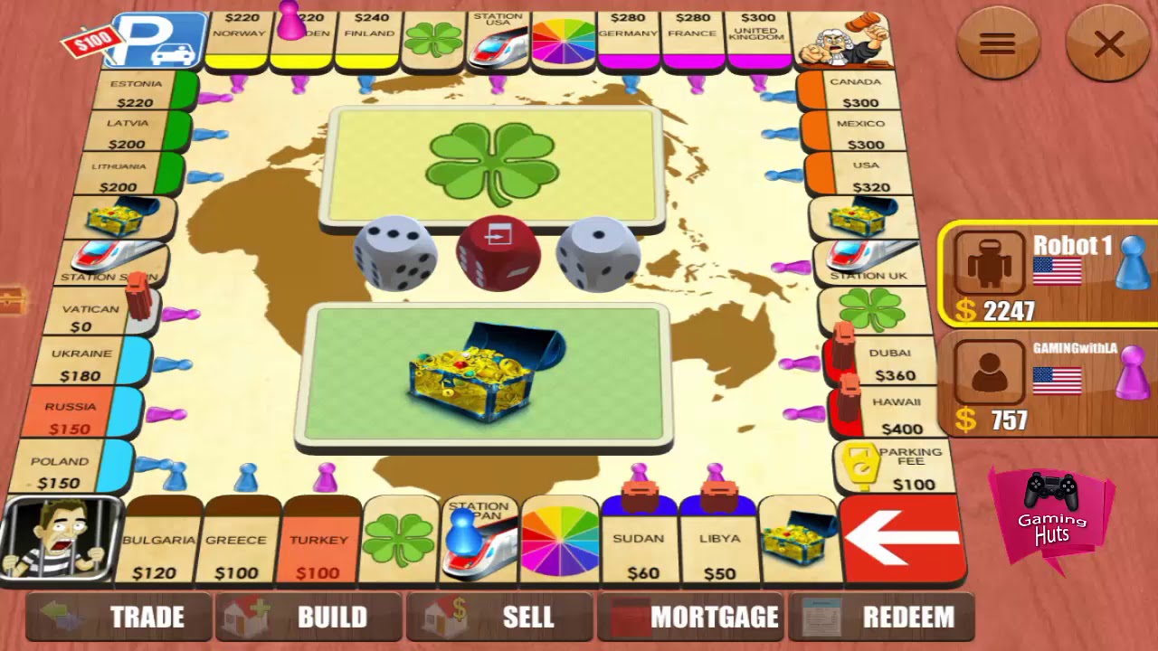 Rento Fortune 3D, Beat An Intelligent Robot - MONOPOLY Multiplayer ...