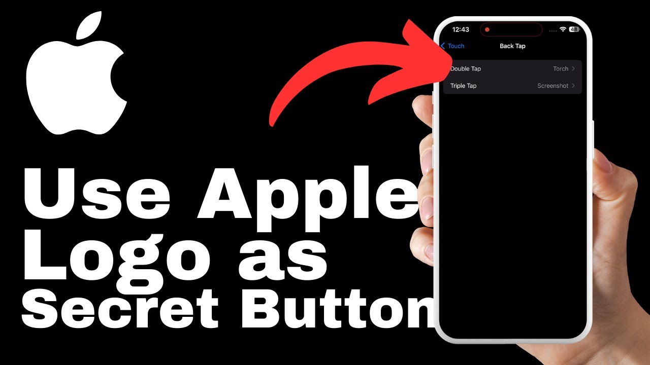 How to Use the Apple Logo as a Secret Button - YouTube