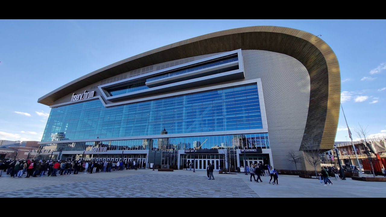 Milwaukee Bucks - Fiserv Forum (Arena) - YouTube