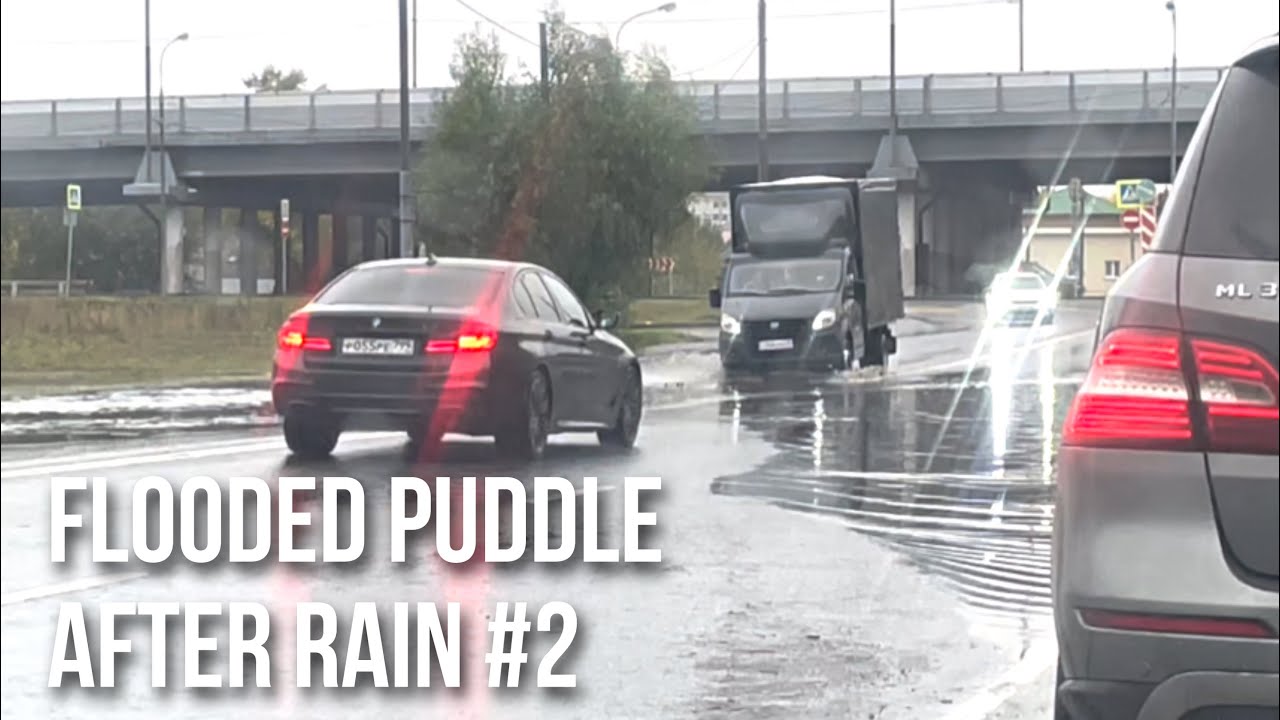 Flooded Puddle After Rain! Just As Rufford Ford! #2 - YouTube