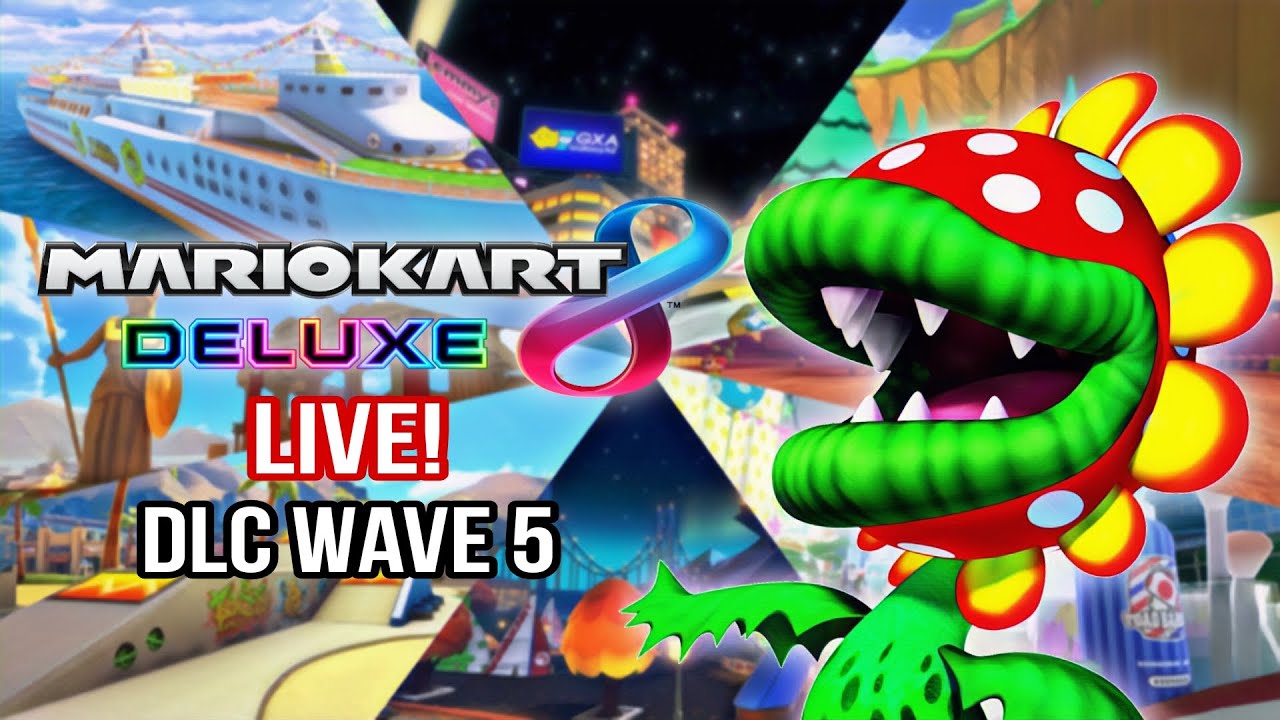 🔴LIVE! WAVE 5 + RAGING ONLINE (MARIO KART 8 DELUXE) - YouTube