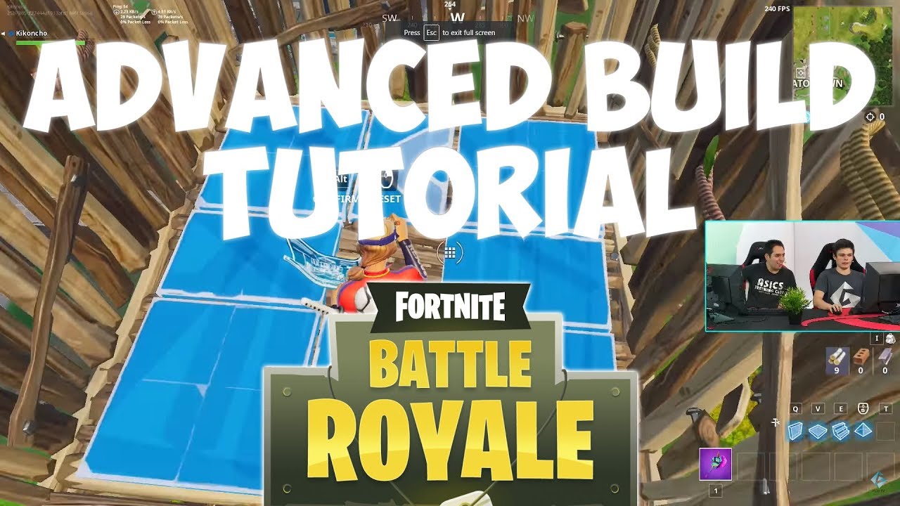 СТРОЕНЕ ЗА НАПРЕДНАЛИ - ТРОЙНИ РАМПИ И ОЩЕ МНОГО ТРИКОВЕ !! ( Fortnite ...