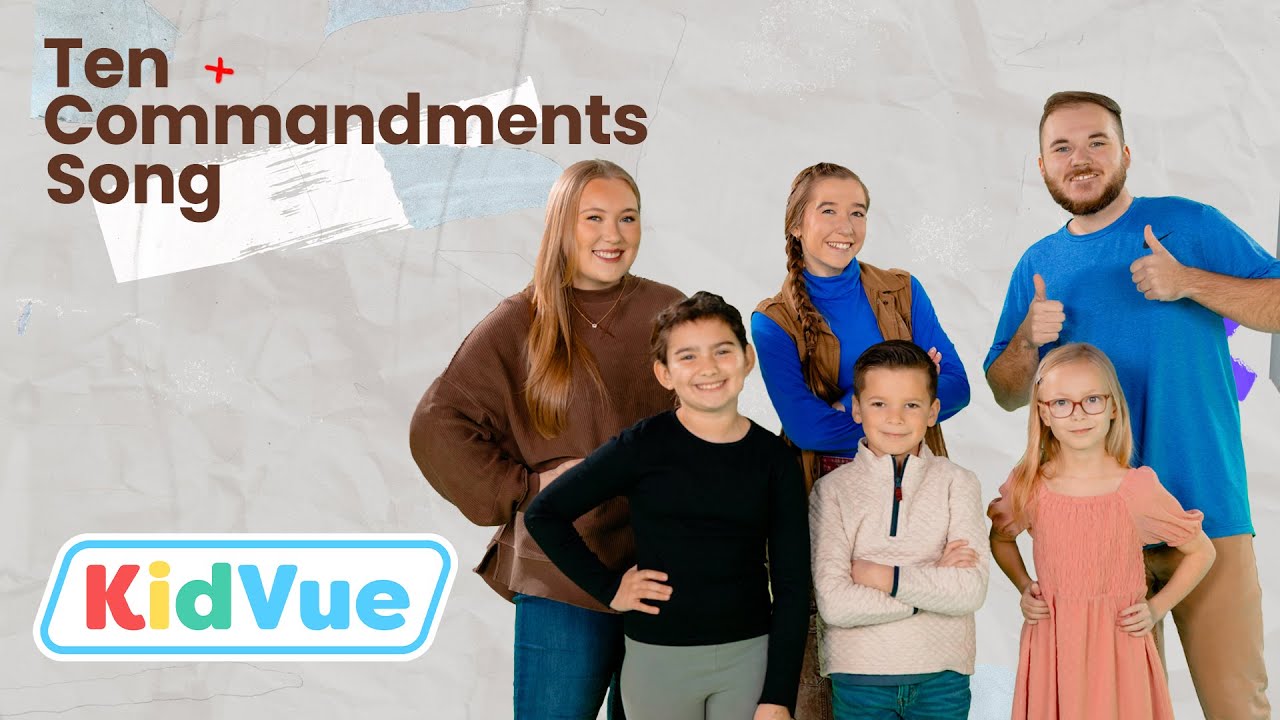 "Ten Commandments Song" | Bible Lessons for Kids - YouTube