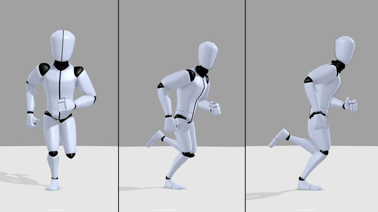 CGS - Animation Term 2 - Week 3&4 - Full Body Run Cycle (Run 1) - YouTube