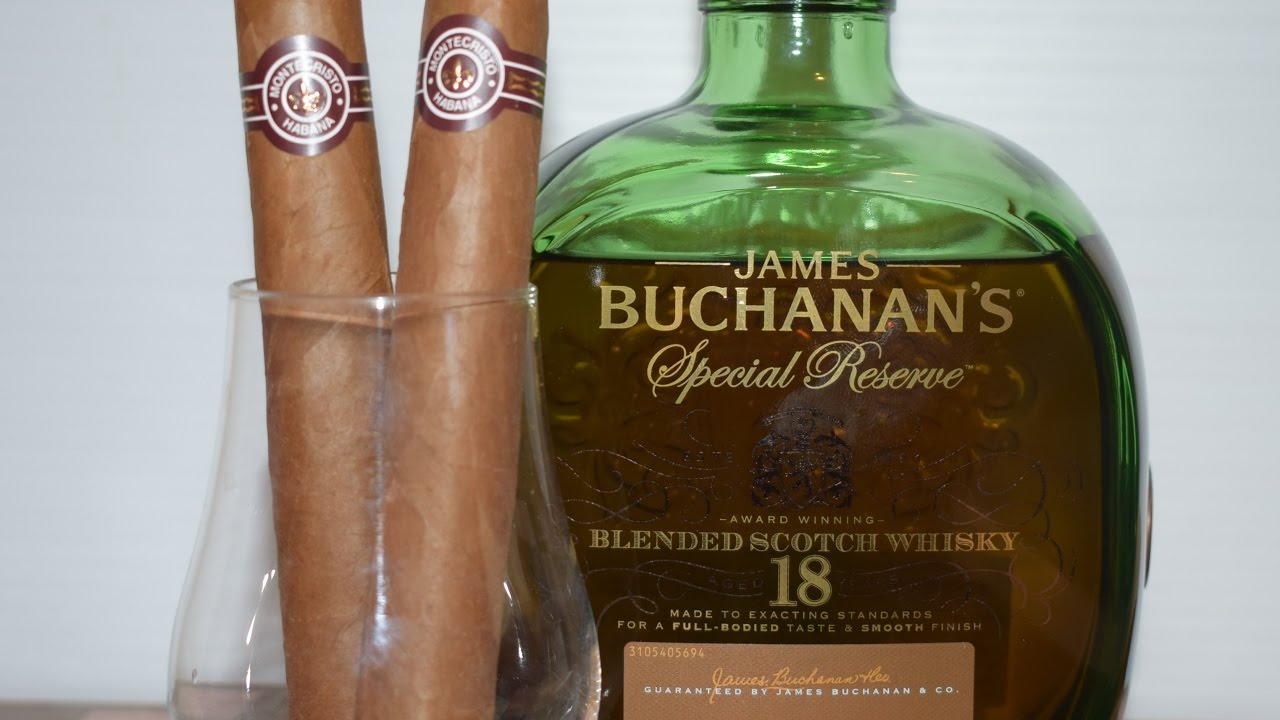 (Cuban) Monte Cristo No. 2 and Buchanan's 18 Year Old: Cigar Pairing 47 ...