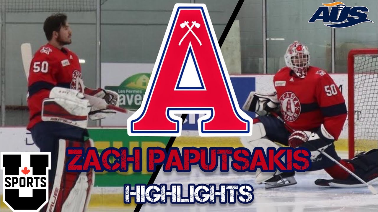 Zach Paputsakis Highlights | Acadia Axemen | AUS - YouTube