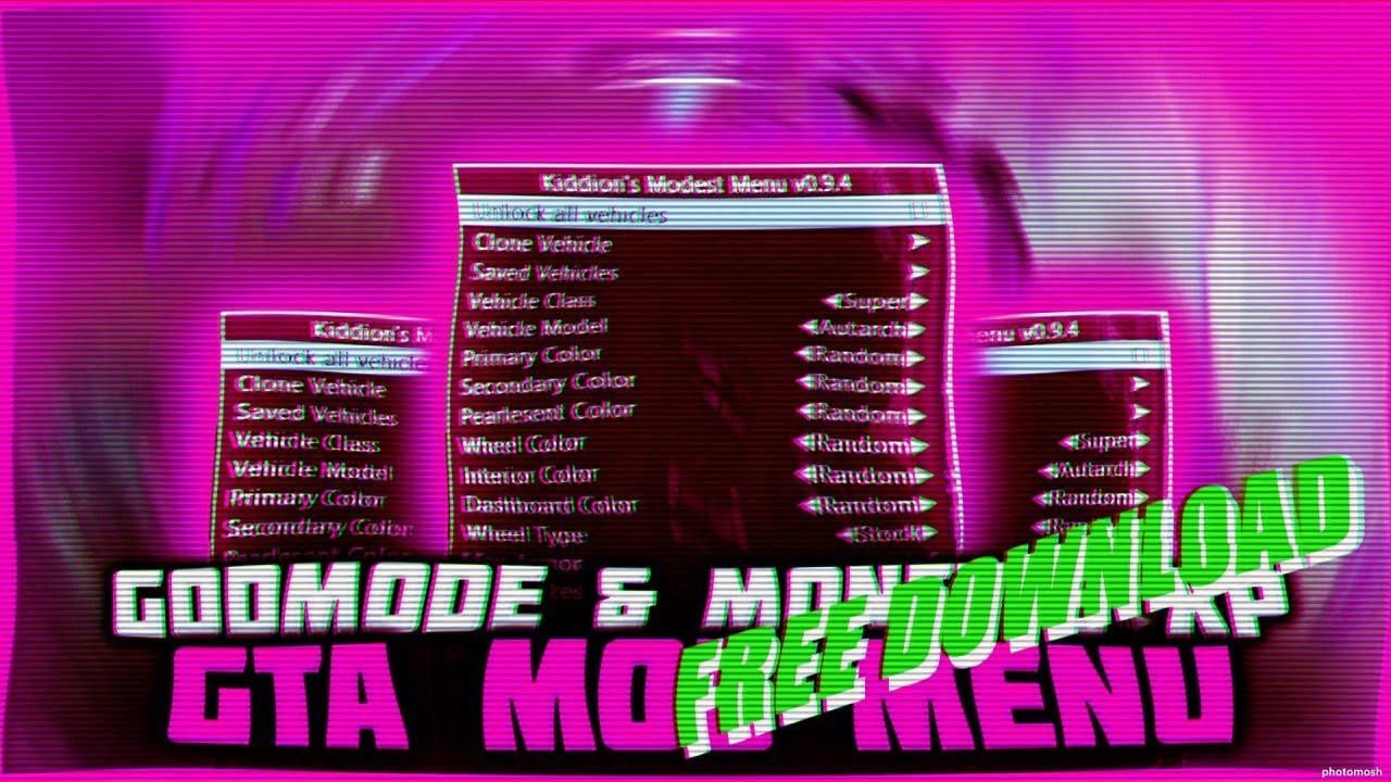 GTA V MOD MENU | KIDDIONS MOD MENU | FREE DOWNLOAD | BEST GTA V ONLINE ...