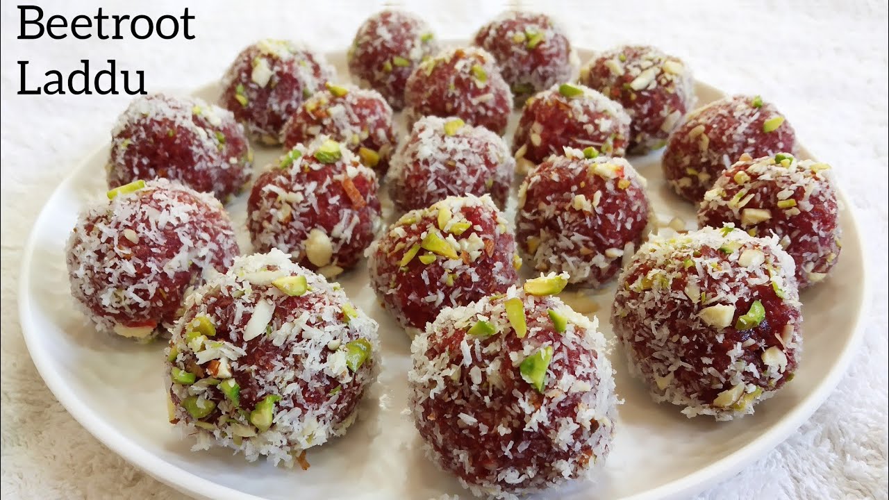Beetroot Laddu | चुकंदर के लड्डू | Beetroot Recipe | DryFruit Laddu ...