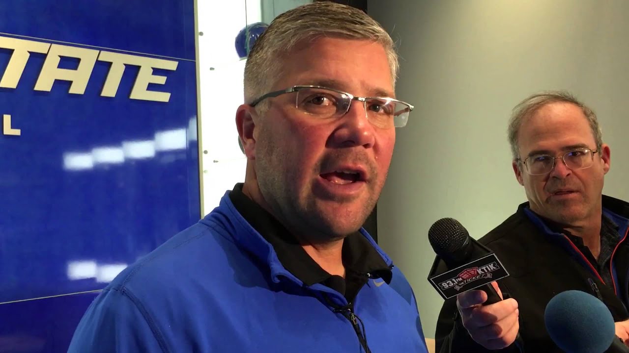Boise State associate head coach Kent Riddle talks Poinsettia Bowl ...