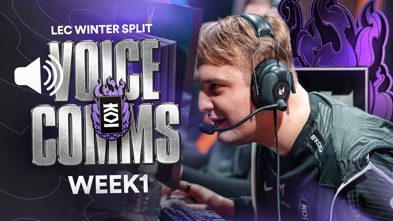 OUR DEBUT AS KOI | KOI LEC Voicecomms 2023 Winter Split Week 1 - YouTube