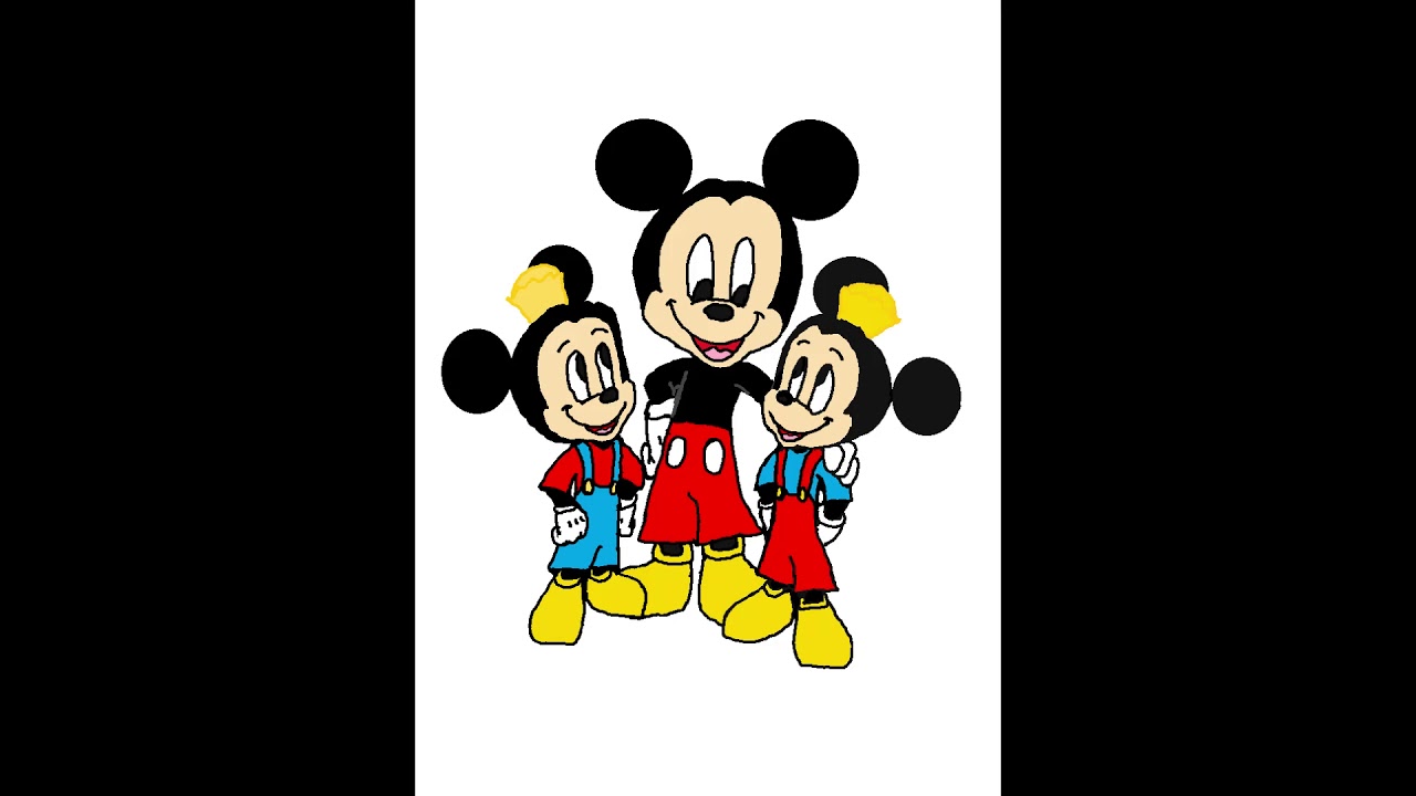 Mickey Mouse with his Twin Nephews Morty and Ferdie. - YouTube