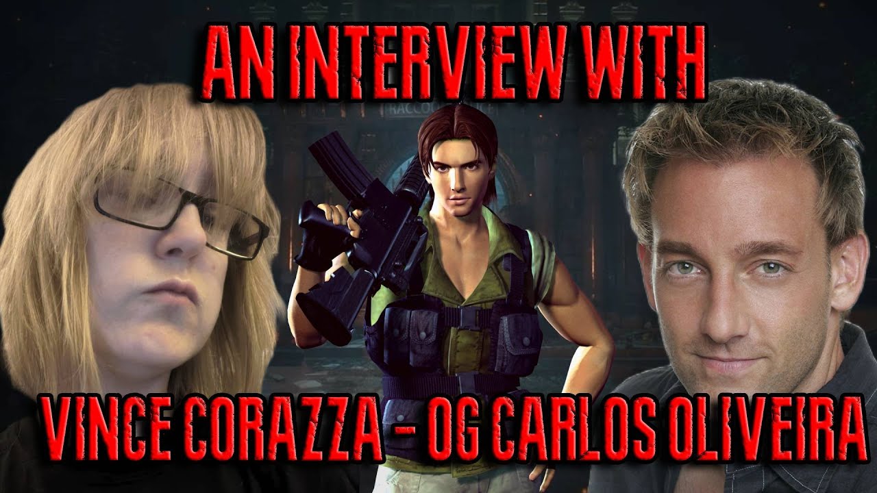 An Interview with Vincent Corazza - OG Carlos Oliveira [Resident Evil 3: Nemesis] - YouTube