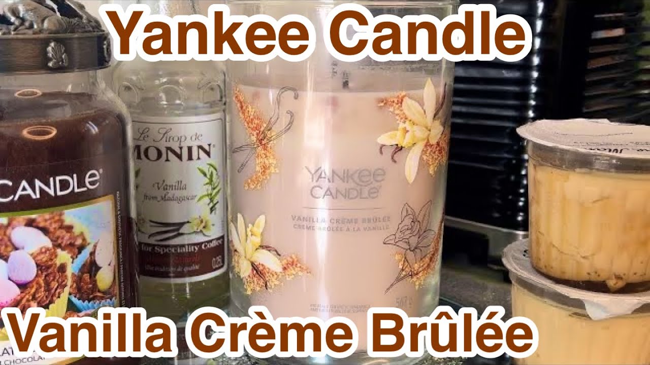 Yankee Candle Vanilla Crème Brûlée Review & Chit Chat 🍮 - YouTube