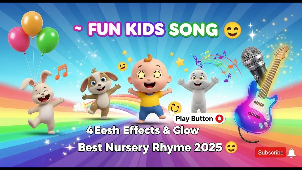 Clap, Jump & Sing – Fun Kids Song | Dance & Learn with Happy Music for ...