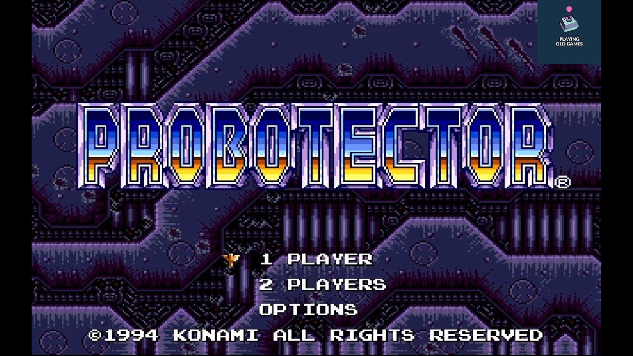 Probotector - Sega Genesis - Shortplay - YouTube