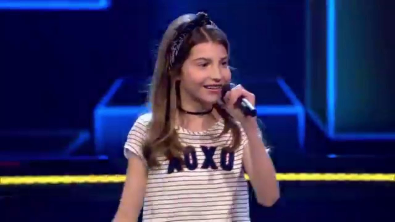 Carlotta by the Battle of The Voice Kids Holland and she won the Battle ...