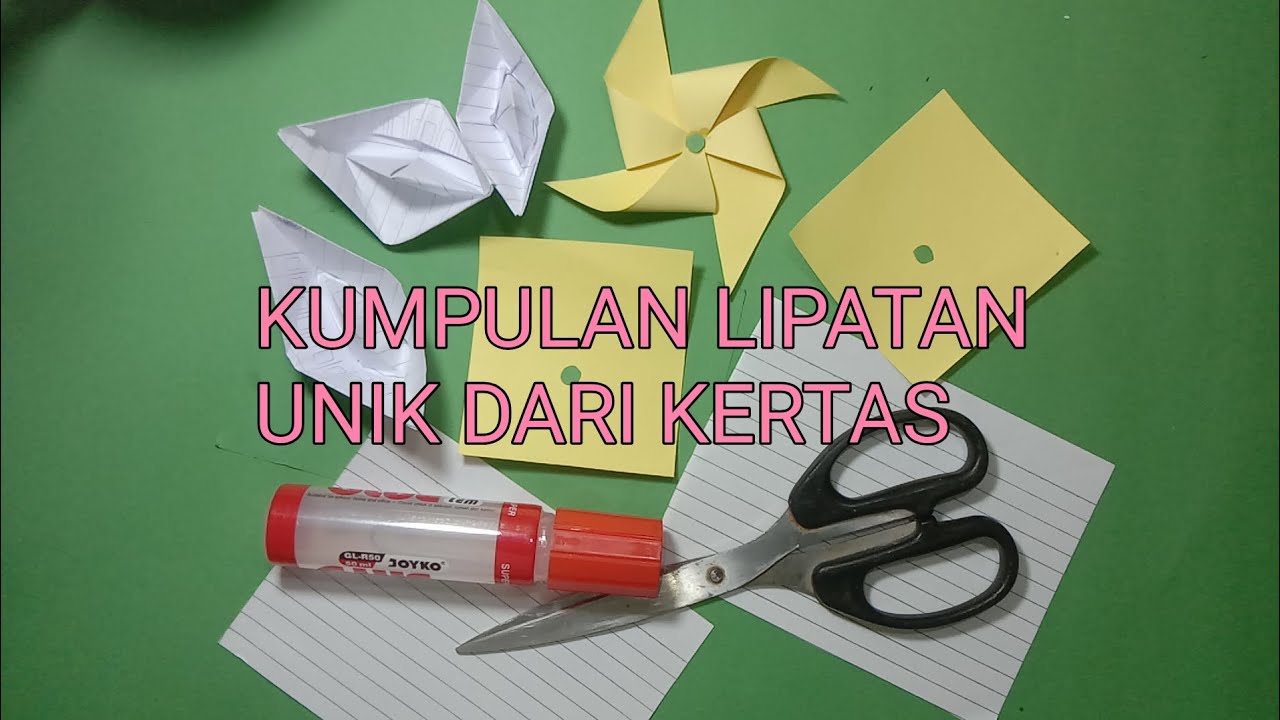 ORIGAMI MEMANG SERU😂😄 NOSTALGIA dengan karya unik ini‼️ - YouTube