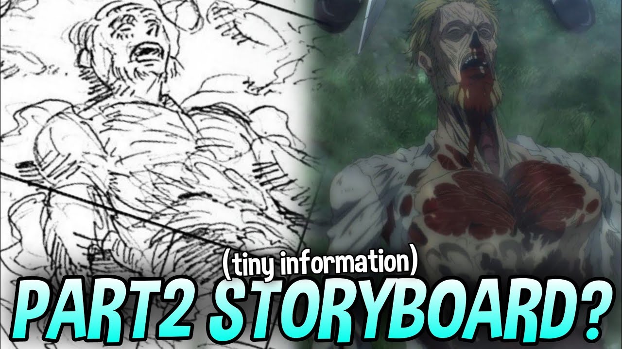 Information on Attack on Titan Season 4 PART 2 Storyboard? | Attack on ...