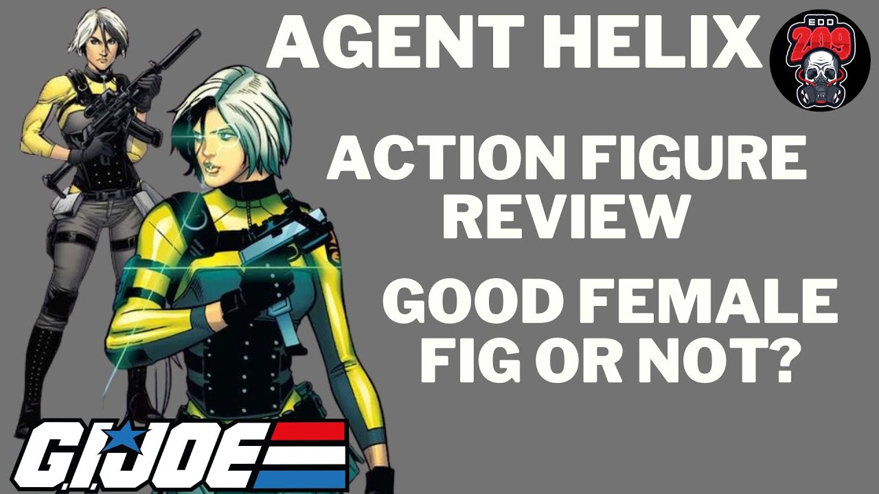 GI JOE CLASSIFIED AGENT HELIX ACTION FIGURE IN HAND REVIEW! ULTRA DEEP ...