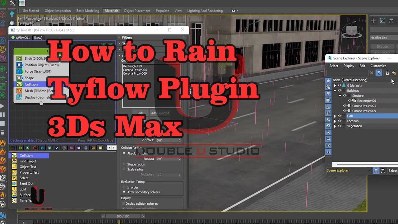 How to Rain | TyFLow | 3Ds Max - YouTube