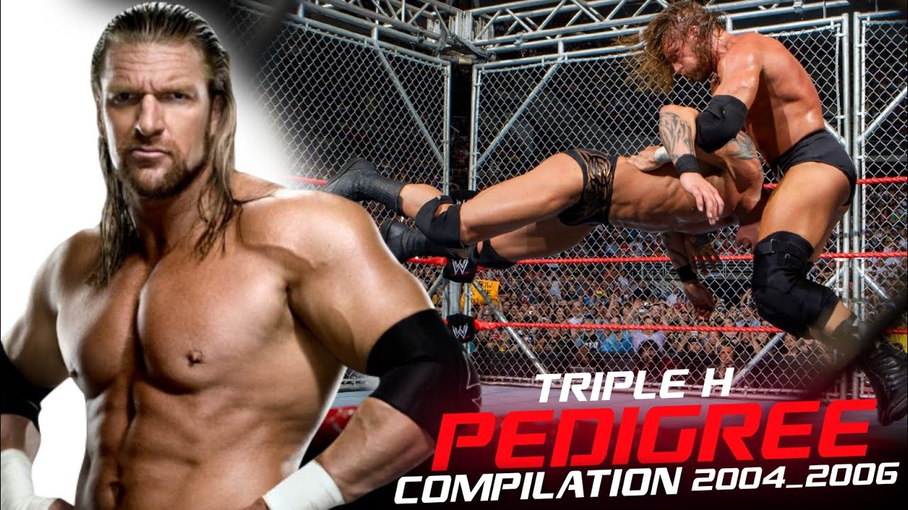 Triple H Pedigree Compilation 2004_2006 OF WWE - YouTube
