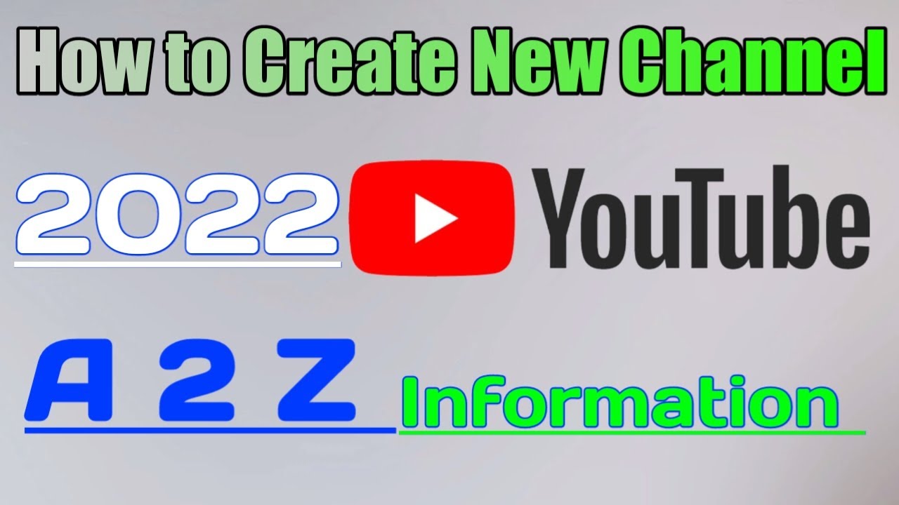 how to create a youtube channel || mobile se youtube channel kaise ...