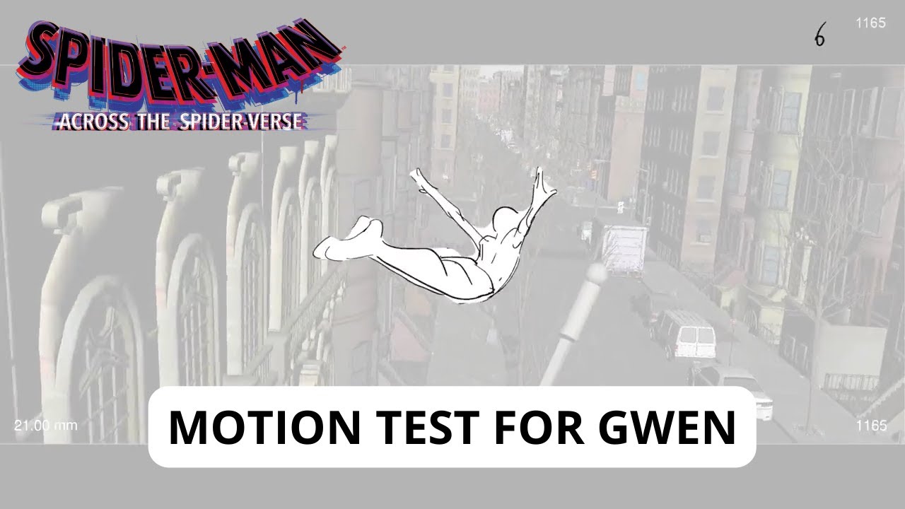 MOTION TEST FOR GWEN| Spider-Man: Across the Spider-Verse. - YouTube