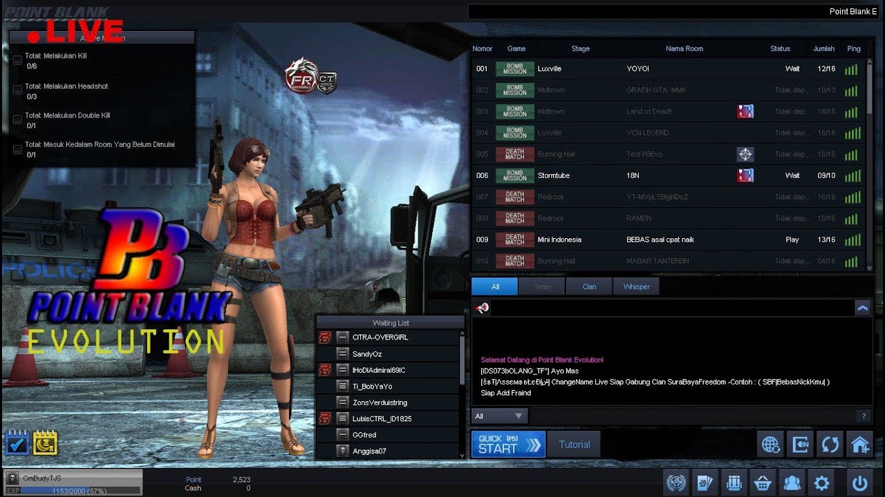 🔴LIVE.||Point Blank Evolution||9-03-2018||WITH OM HUNCUI - YouTube