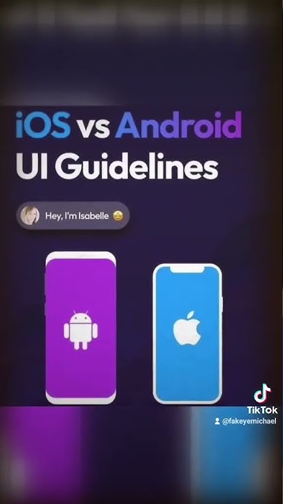 5 ios vs Android UI Guidelines - YouTube
