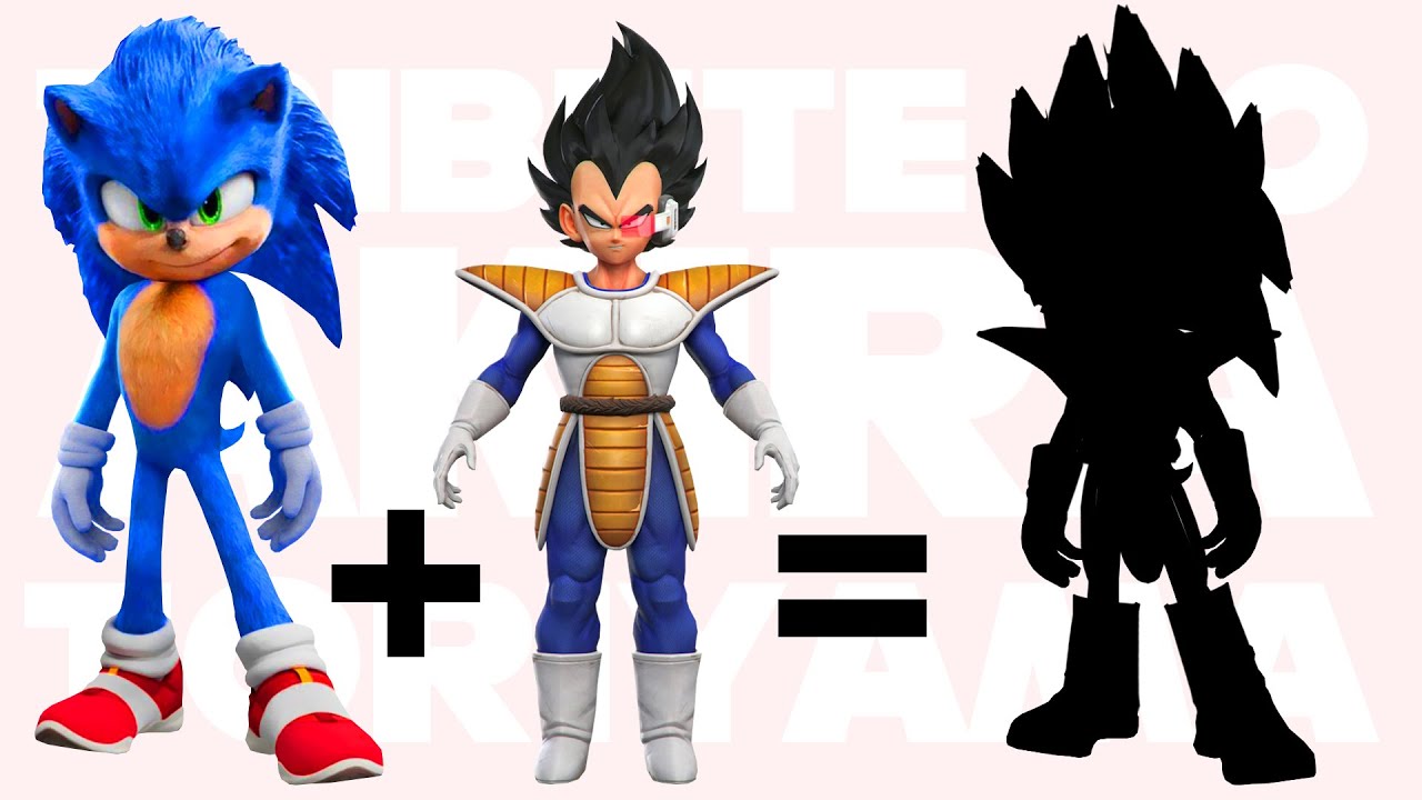 SONIC FUSION BEJITA | Tribute to Akira Toriyama - YouTube