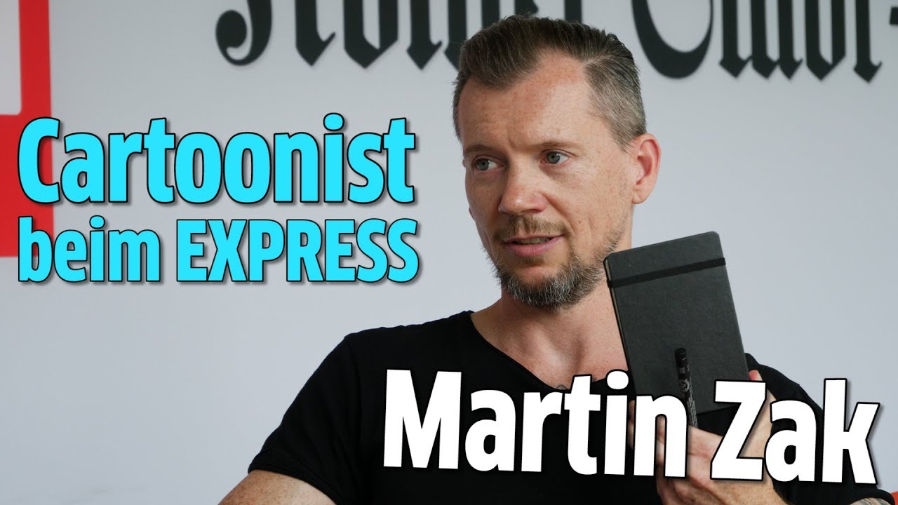 Martin Zak - Der neue Cartoonist beim EXPRESS - YouTube