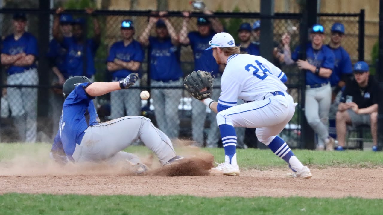 MSMC Knights vs Albertus Magnus Falcons College Baseball Division 3 ...