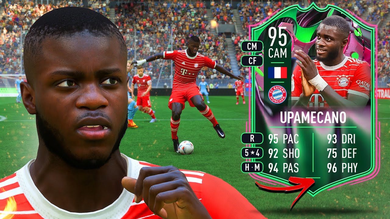 95 Shapeshifters Upamecano is INSANE.. - YouTube