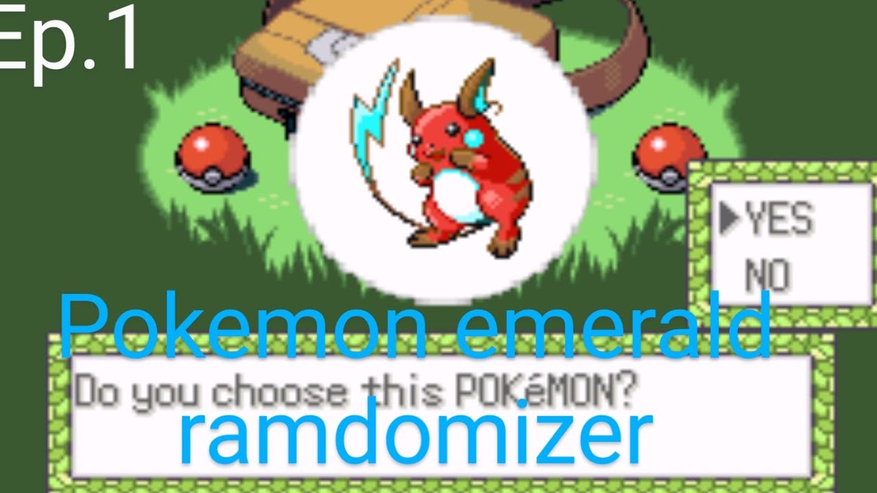 Pokemon Emerald randomizer ep.1 - YouTube