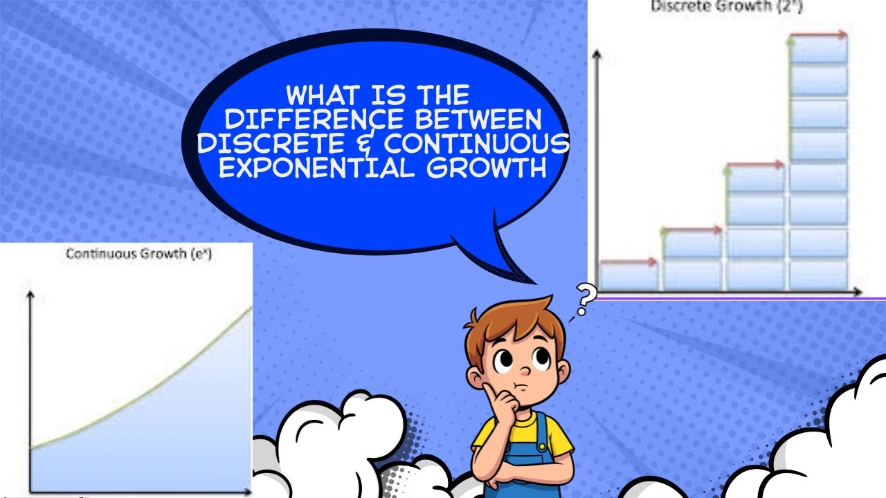 #SA 🎥 Discrete and Continuous Exponential Growth. Understand the ...